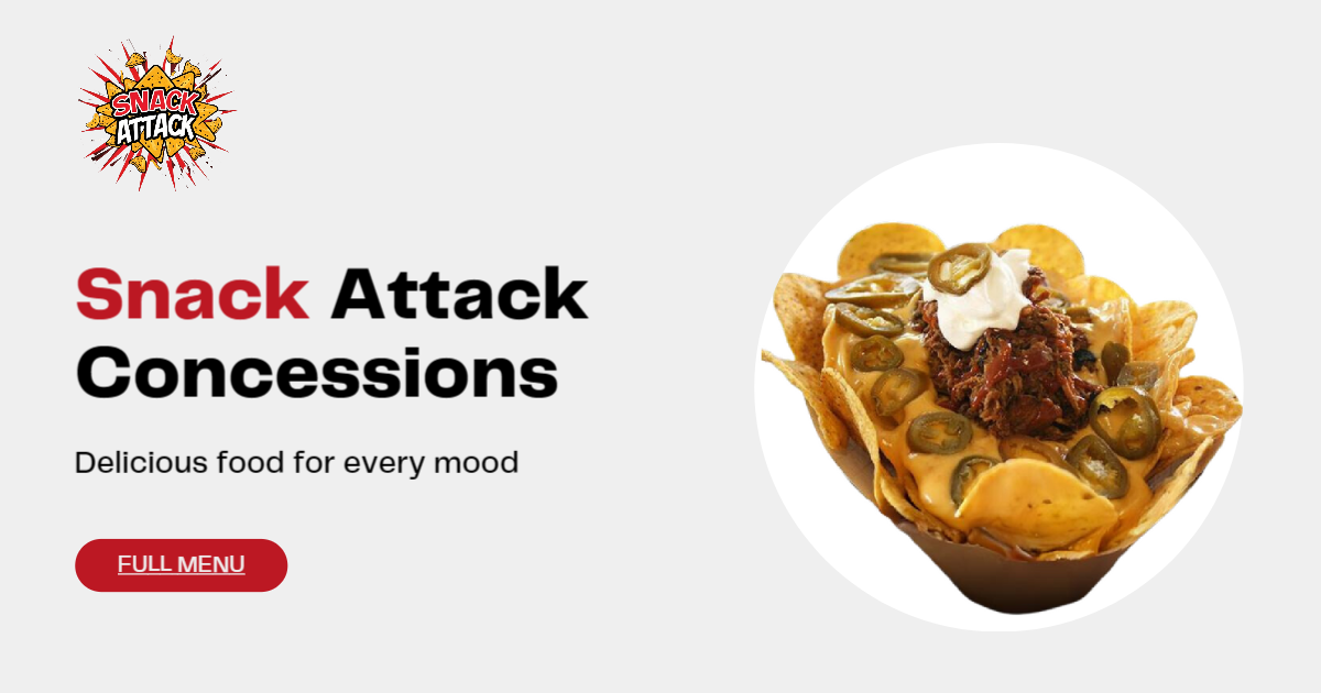 Snack Attack Concessions - Erie's Premier Food Truck Experience